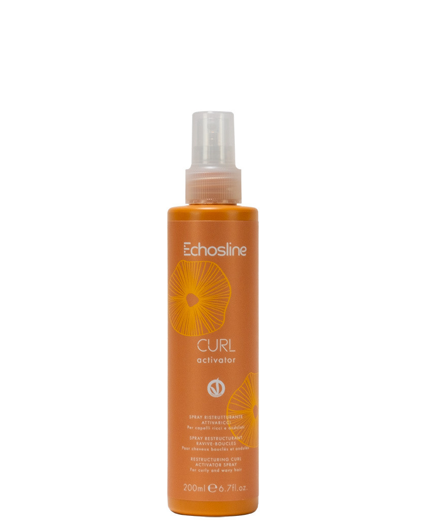 Curl activating restructuring spray for curly and wavy hair | Echosline